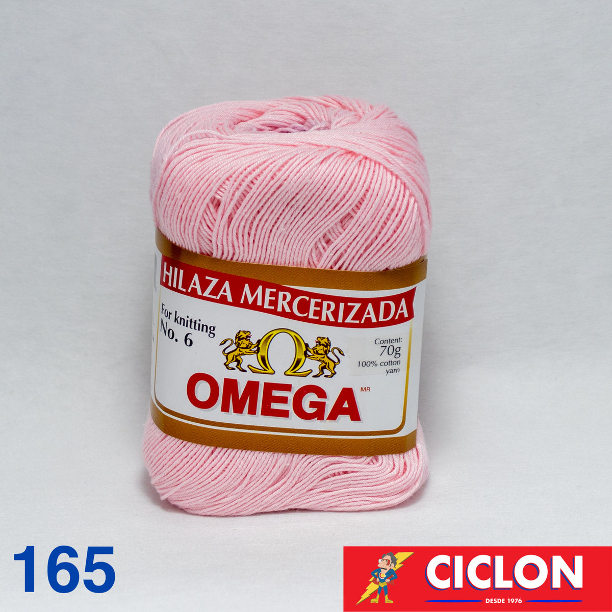 Hilaza Mercerizada Para Tejer No. 6 Omega – Ciclón de Saldos de Tijuana